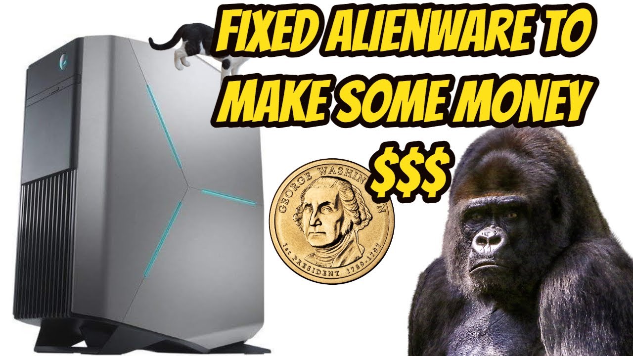 Lucky Alienware Trade in pc Shop - YouTube