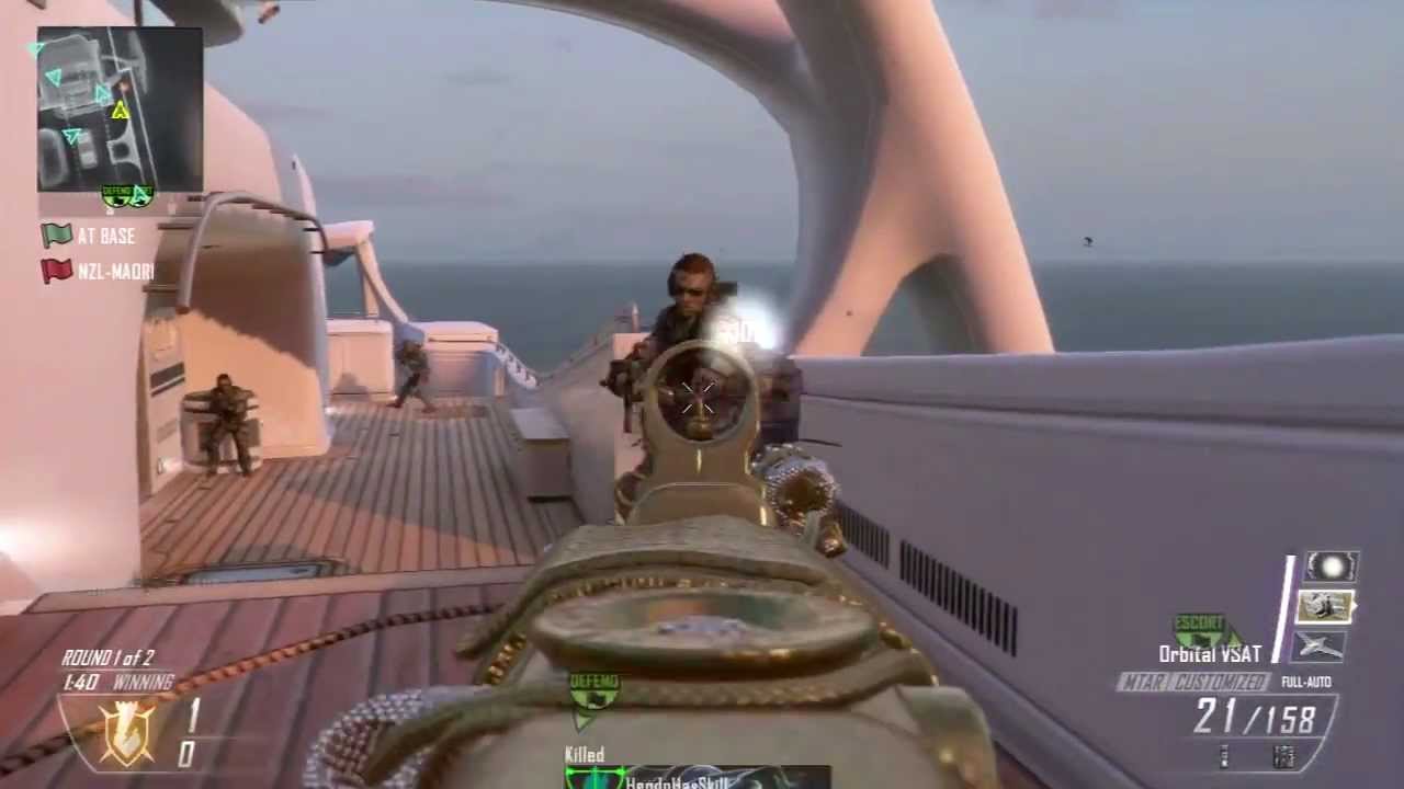 Black Ops 2: Nuclear W/ Mtar (55 Gunstreak) - YouTube