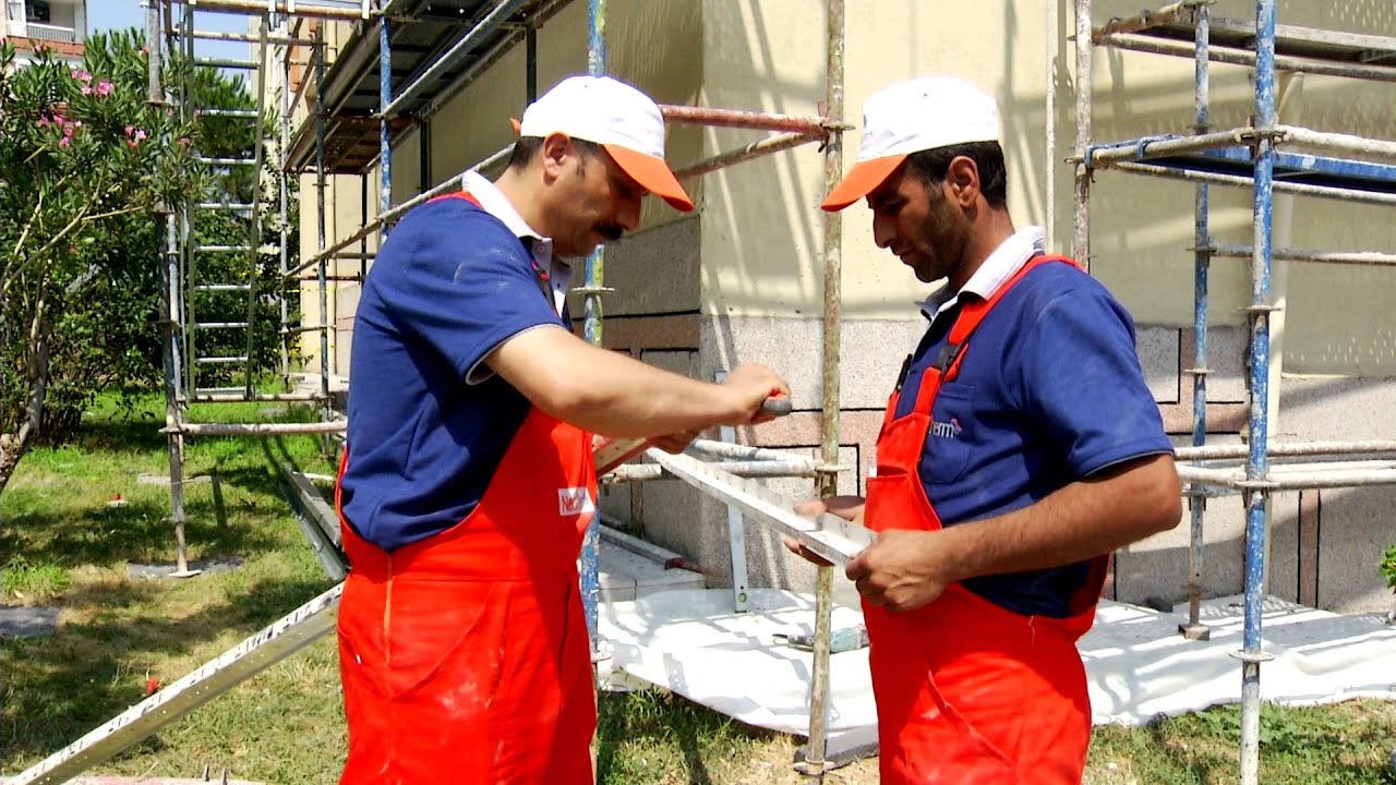 Neotherm Yüzey Hazırlığı ve Su Basman Profili - YouTube