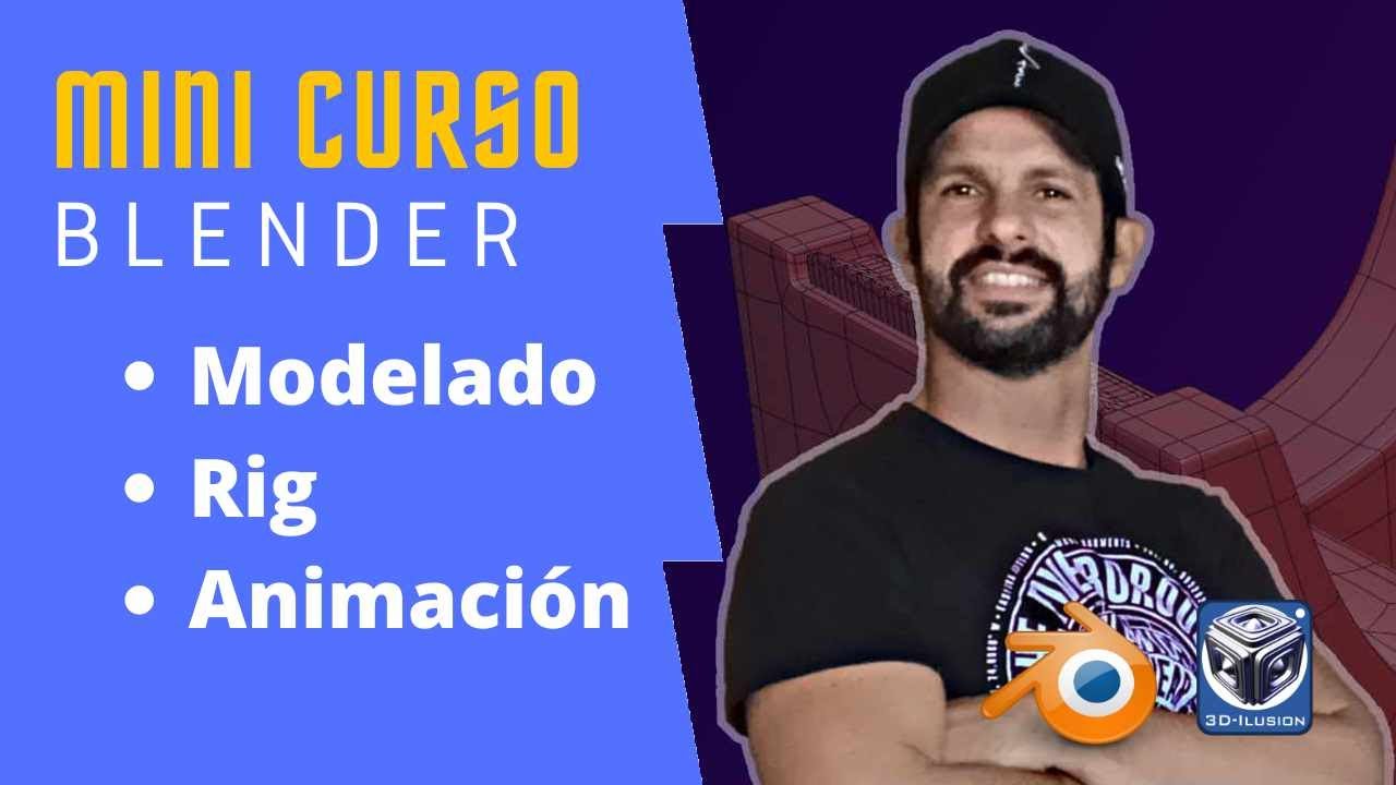 Blender Mini curso de Modelado, Rig y animación completo Tutorial en ...