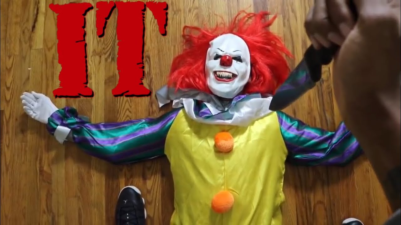I FLOATED PENNYWISE FROM IT HE IS GONE FOREVER! - YouTube