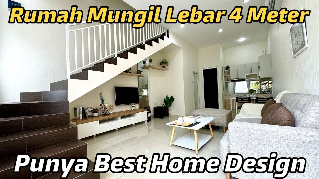 Rumah Mungil Lebar 4 Meter dengan Best Home Design | Gladiola Residence ...