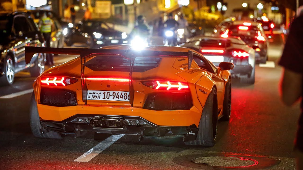 Supercars in Monaco 2017 - VOL. 20 (Liberty Walk Aventador, Pagani ...