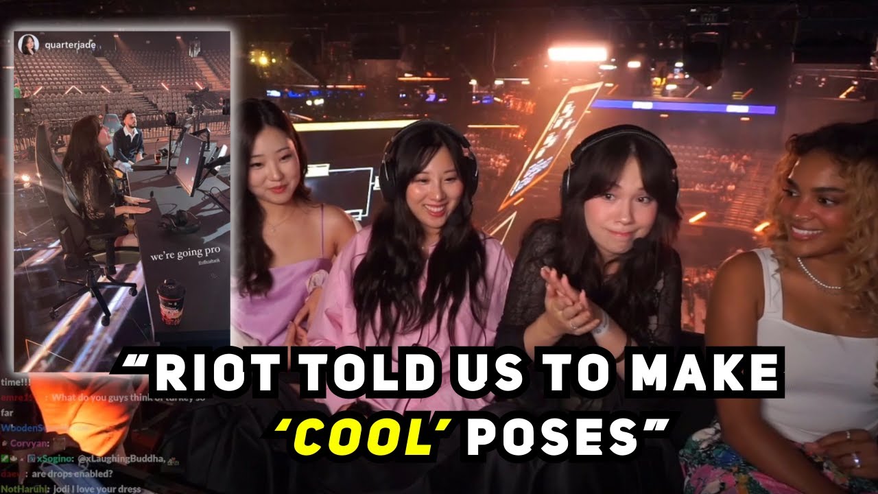 Jodi Talks Posing With Tarik On VCT Stage - ft. Celine, Sydeon, Jessica ...