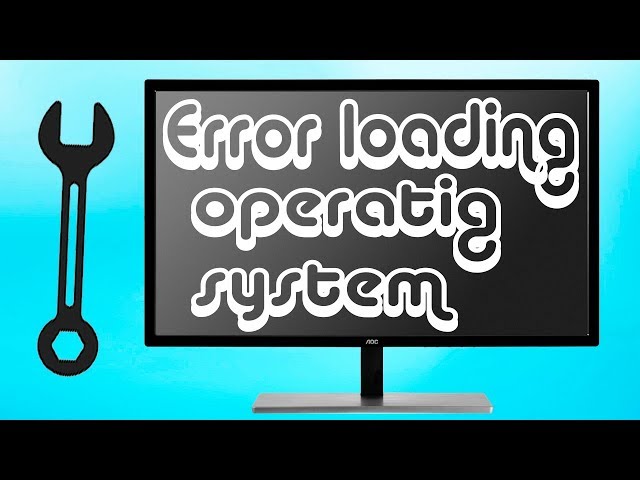 Error loading operating system | Webasp.ru