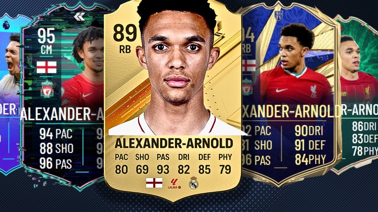 TRENT ALEXANDER-ARNOLD | TODAS FIFA CARDS - YouTube