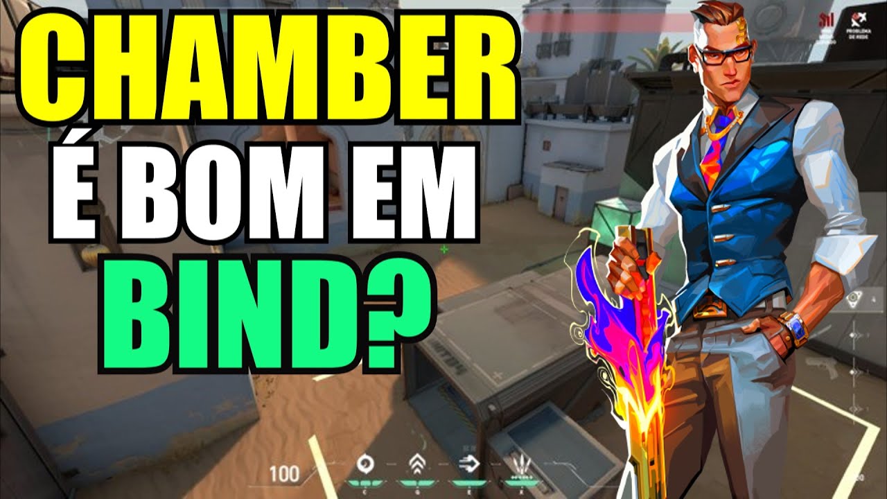 TESTAMOS O CHAMBER EM BIND - VALORANT - YouTube