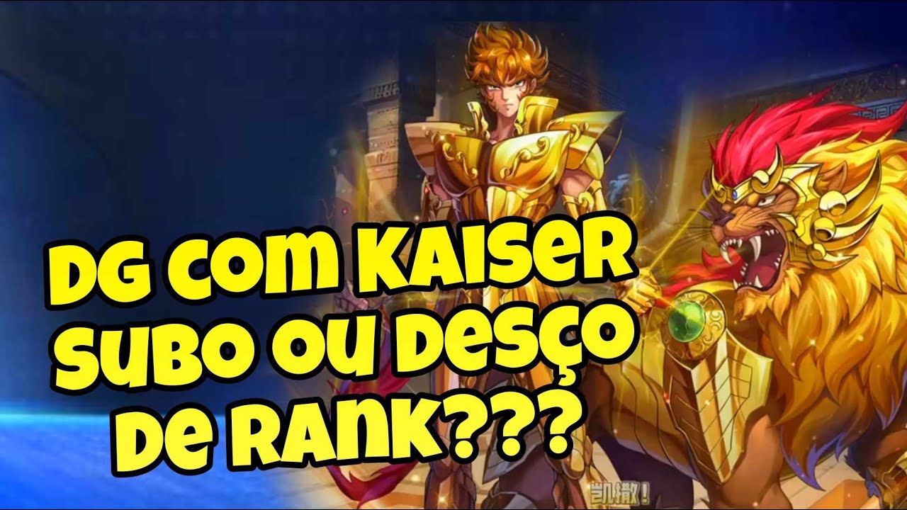 Kaiser de Leão Duelos Galácticos Saint Seiya Awakening - YouTube