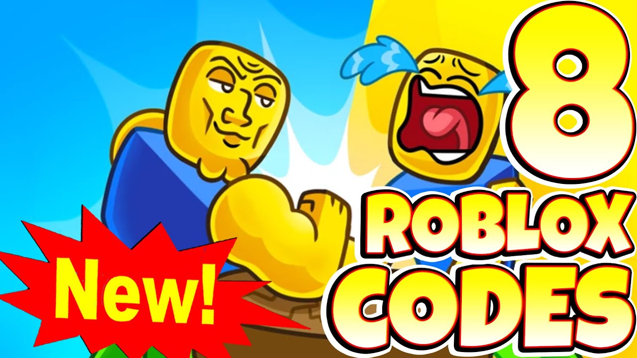 Arm Wrestle Simulator, Roblox, 8 SECRET CODES, ALL WORKING CODES - YouTube