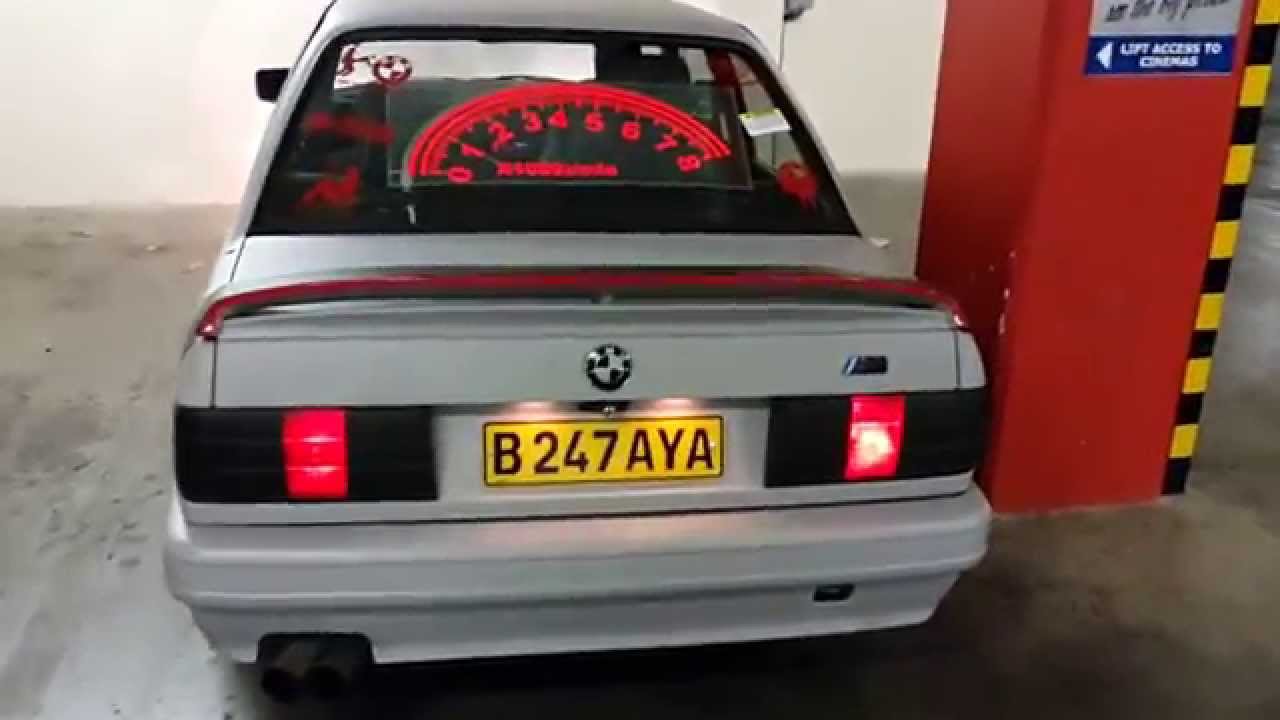 Modified BMW e30 325iS (3.1 Stroke) MASA Underground Parking Rev with ...