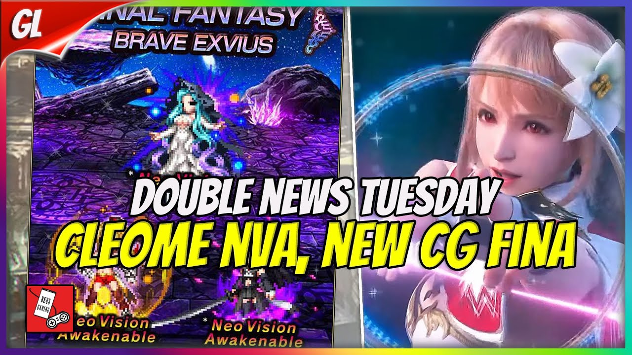 Global Paus(e) button, JP has new CG Fina and she's a better Aerith ...