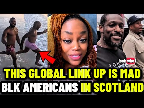 Black Americans Finally Meet The Black Scots! THE internet Is Loving ...