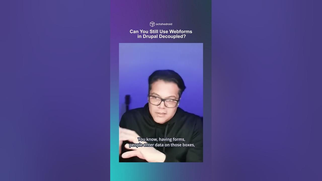 Can You Still Use Webforms in Drupal Decoupled? - YouTube