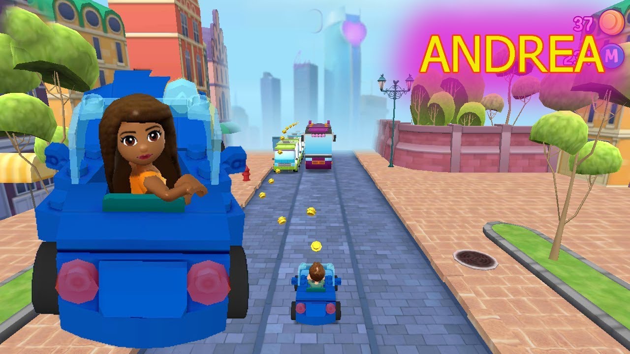 LEGO® Friend Rush 🏃‍♀️🚌🚌 Lego ANDREA Game Play💃💃💃💃 - YouTube