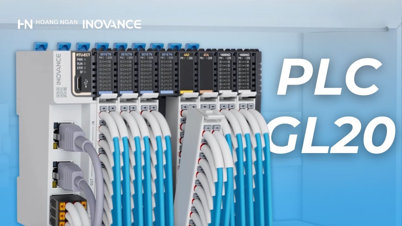Giới thiệu PLC GL20 Inovance | Module mở rộng hiện Đại, kết nối linh ...