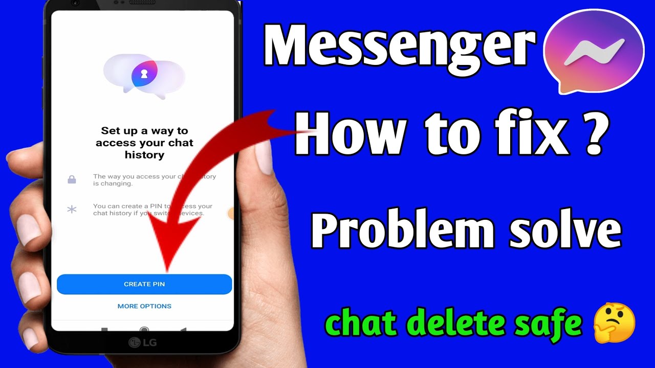 Set up a way to access your messanger Chat History - YouTube