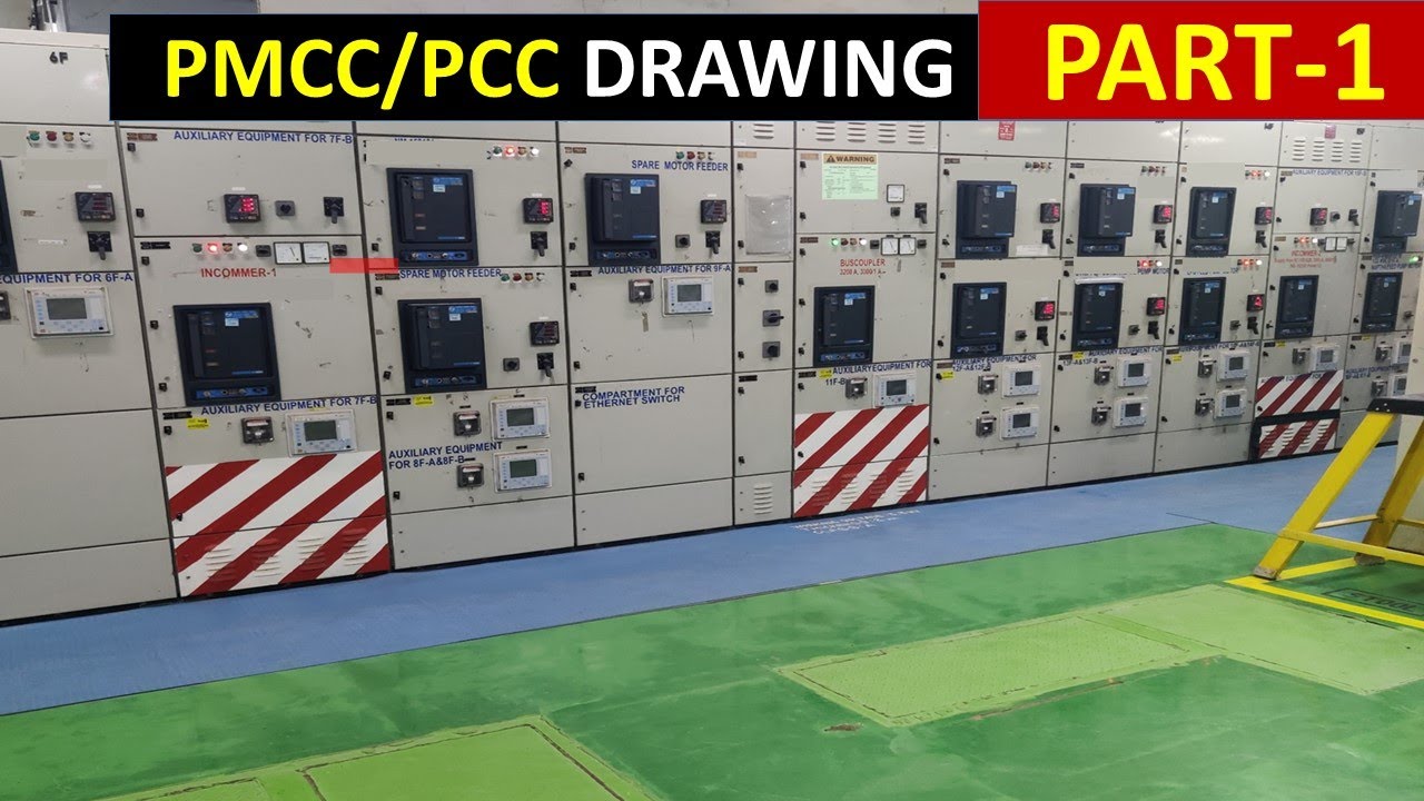 MCC/PCC/PMCC Panel Drawing Part 1. - YouTube