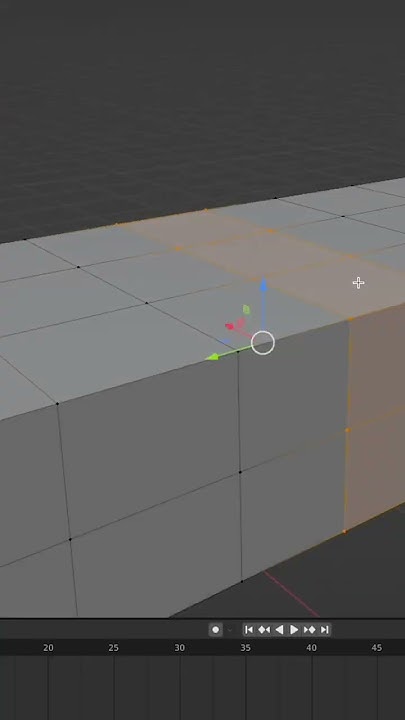 How to Bridge Edge Loops in Blender! Modeling Tip. #b3d #shorts - YouTube