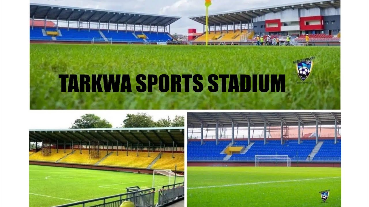 Medeama SC Tarkwa mini Sports stadium progressing Steadily - YouTube