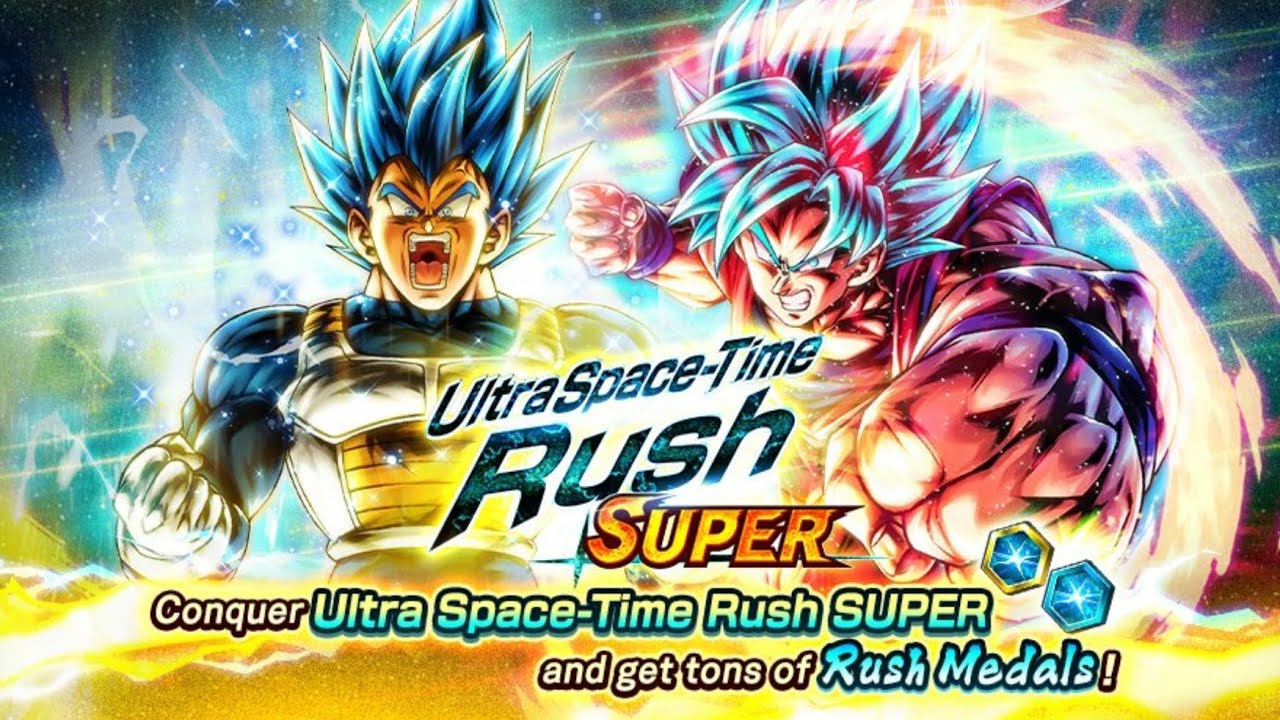 (Dragon Ball Legends) Zenkai Ultra Space Time Rush SUPER Rush 7 All ...