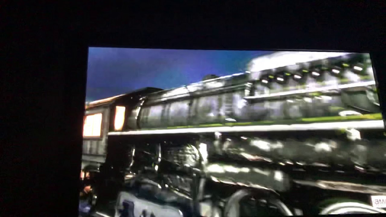 THE POLAR EXPRESS The Train Arrives at the North Pole Onetime - YouTube