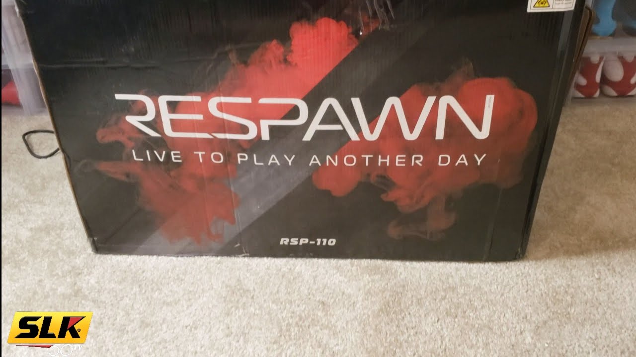 Review on the RESPAWN GAMING CHAIR RSP-110 - YouTube