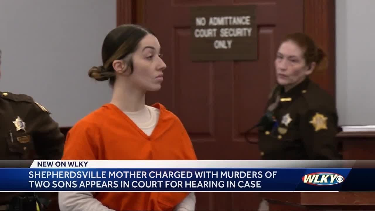 Shepherdsville mother charged with killing two sons appears in court ...