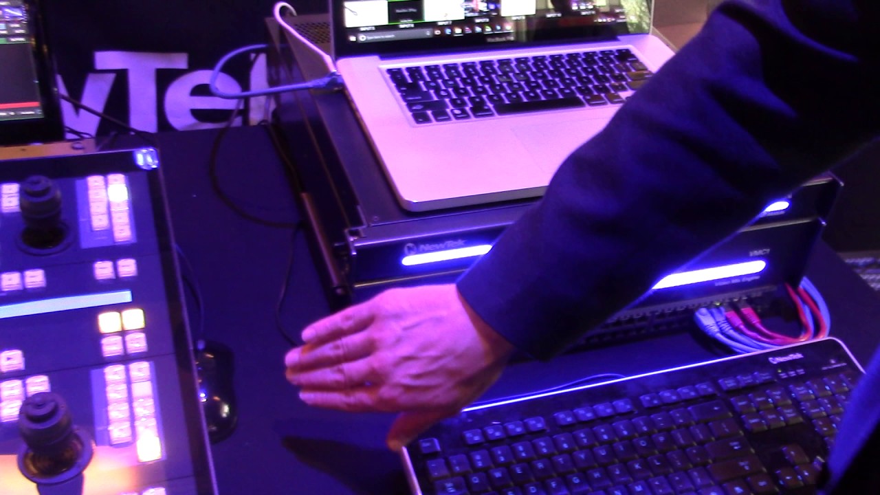 Newtek IP Based Vision Mixer - YouTube