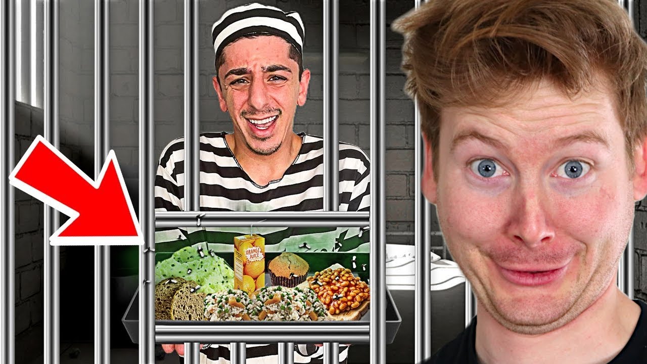 Faze Rug Eating ONLY Prison Food for 24 HOURS Reaction **he regrets it ...