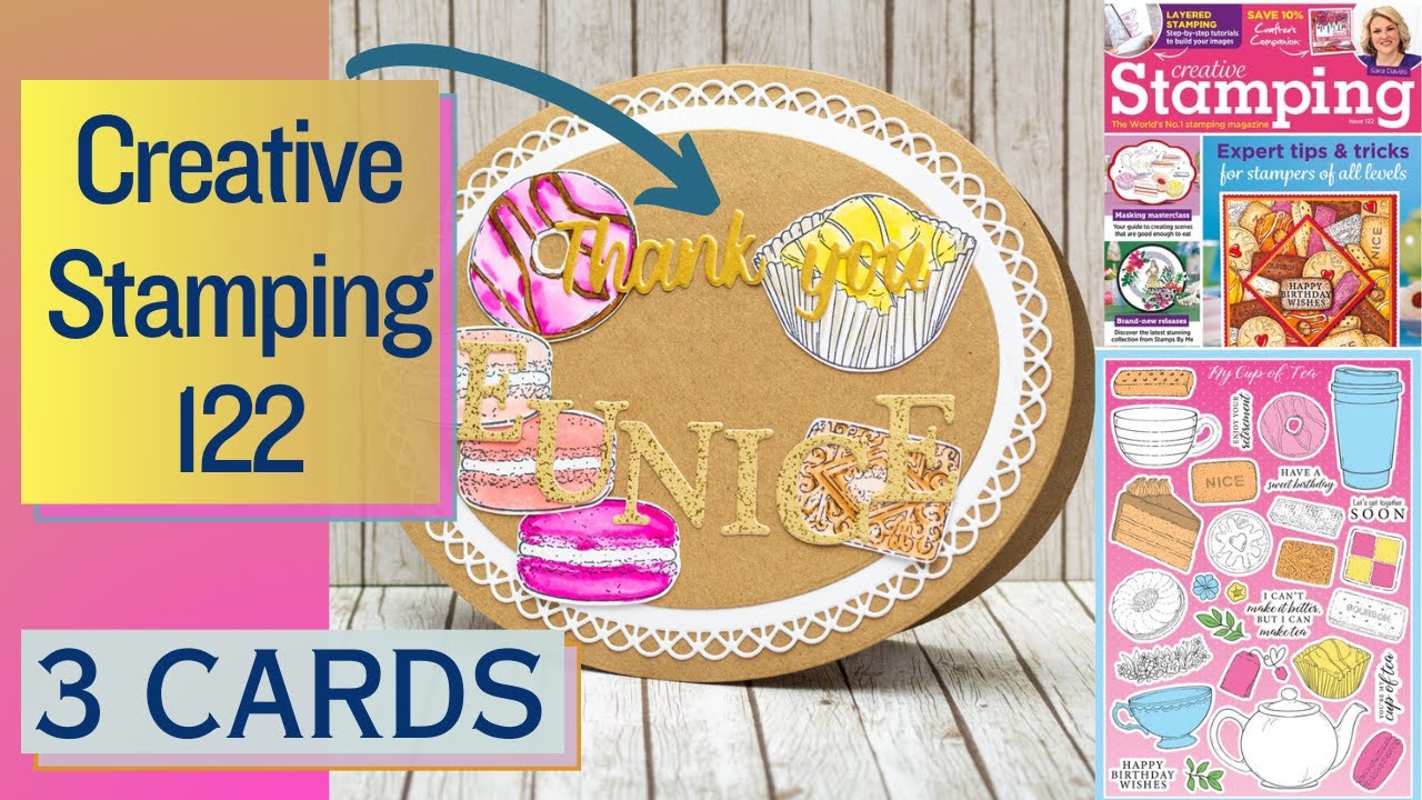THANK YOU cards made EASY Creative Stamping / Creative Stamping 122 ...