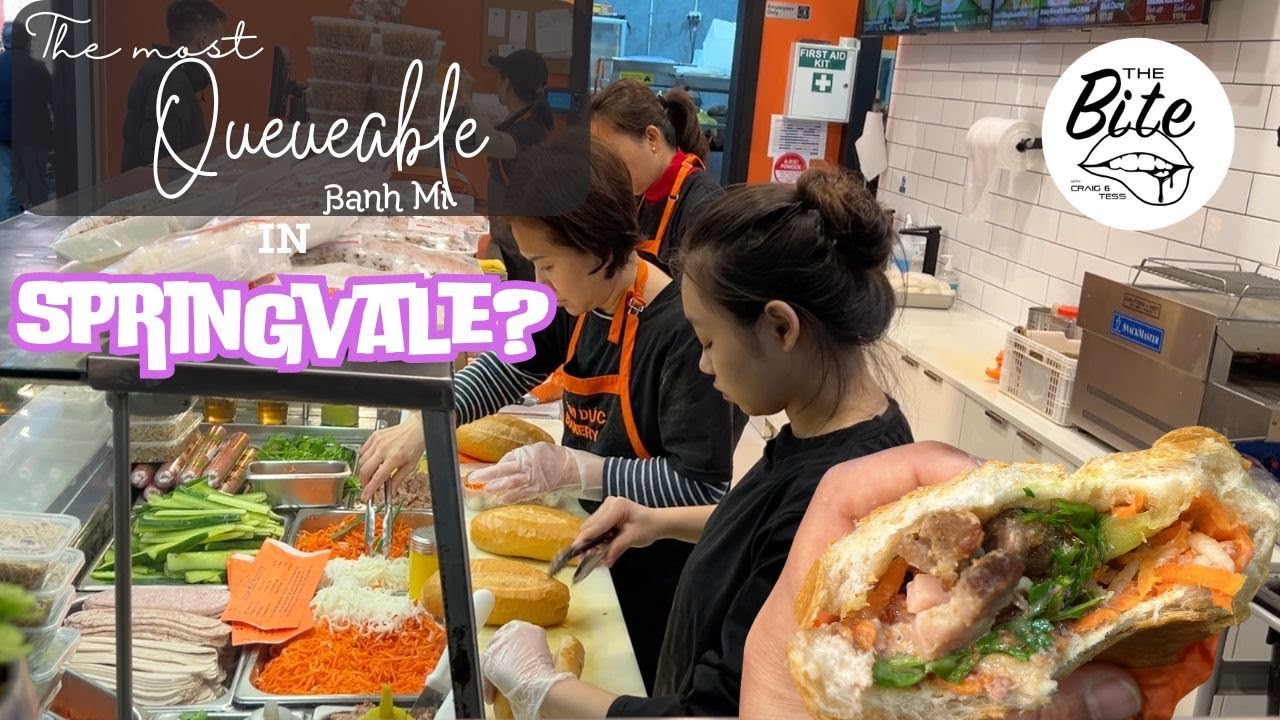 The most Queueable Banh Mi in Springvale?!? | The Bite with Craig and ...