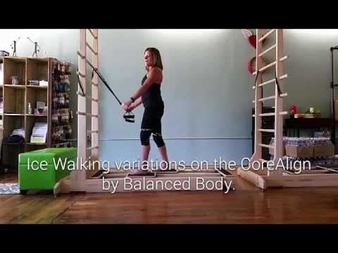 Ice Walking on the CoreAlign - YouTube