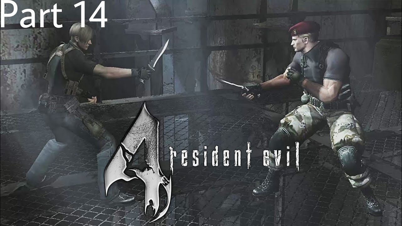 Leon vs Jack Krauser... Resident Evil 4 Playthrough (Laptop/PC) Part 14 ...