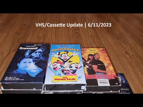 VHS/Cassette Update | 6/11/2023