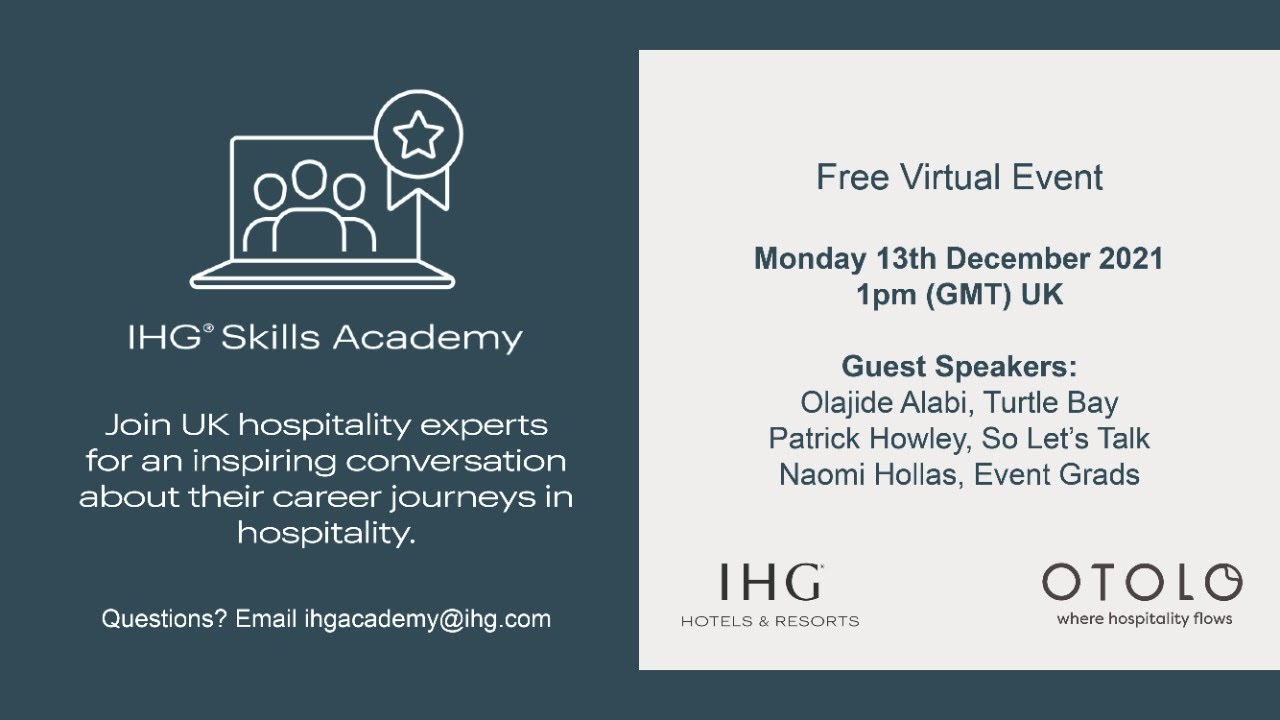 IHG Skills Academy - YouTube