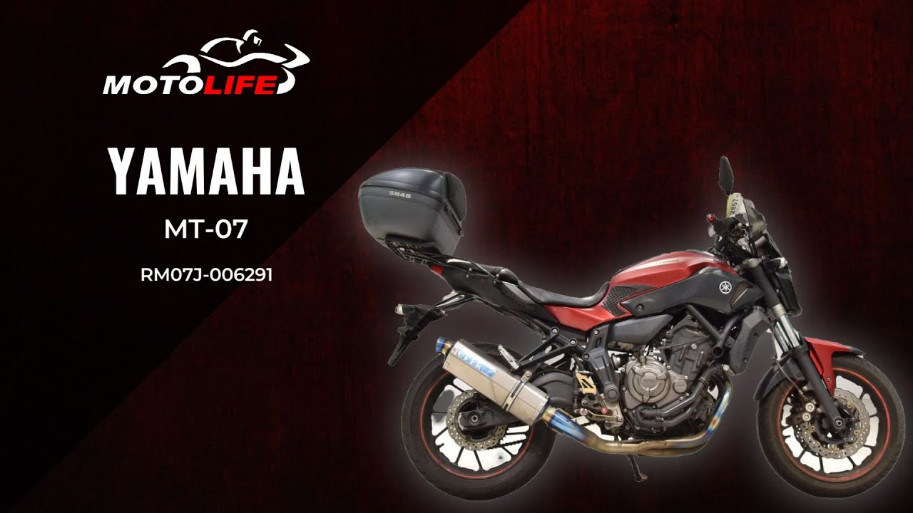 YAMAHA MT-07 - RM07J-006291 - YouTube