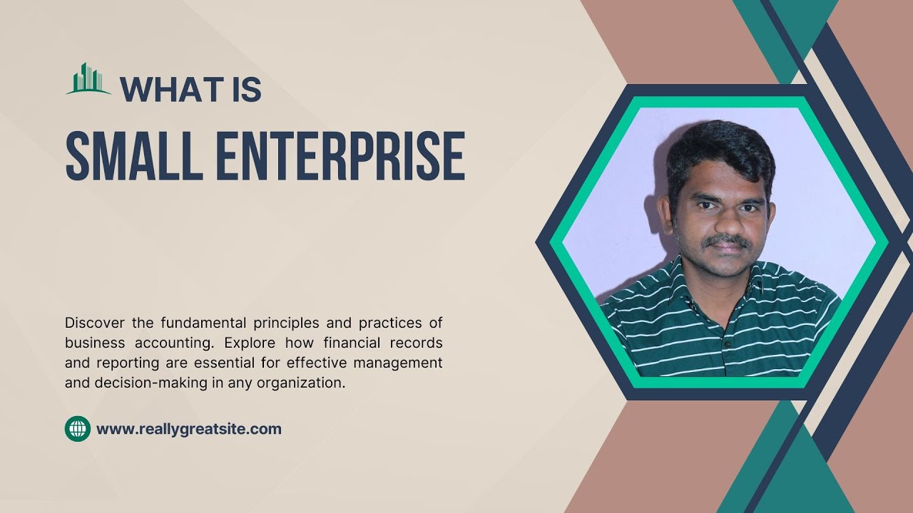 what is Small enterprise - YouTube