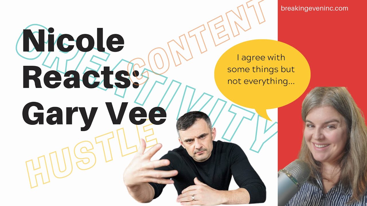 Nicole Reacts: Gary Vee Talking To Marketers - YouTube
