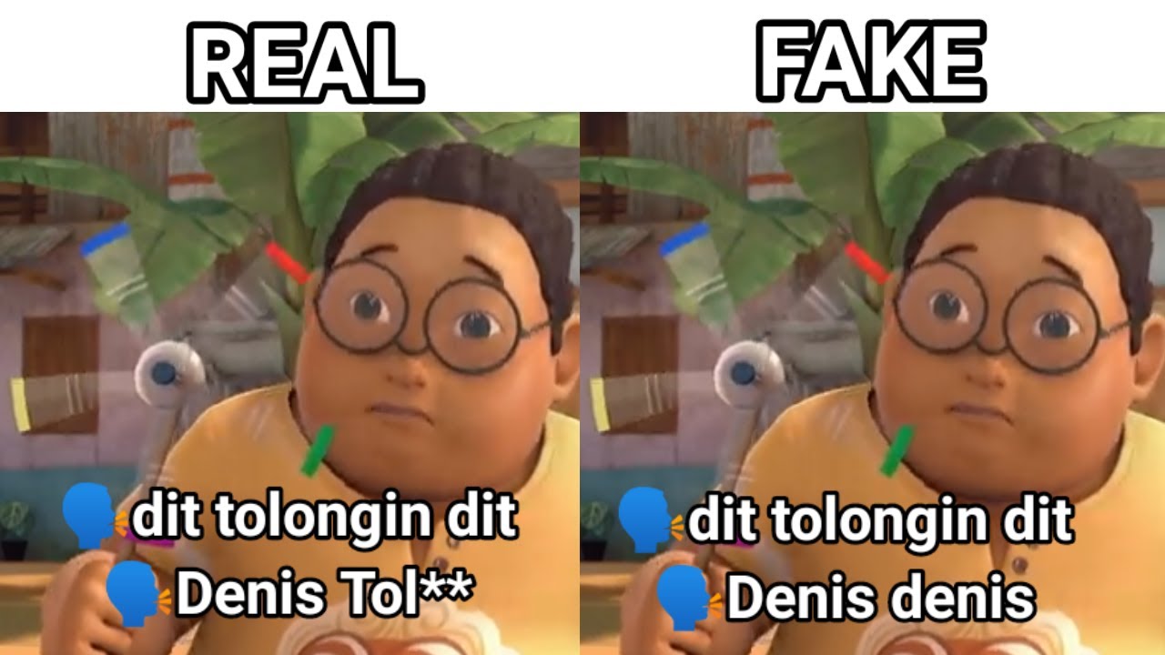 Fake vs Real Adit tolongin dit - YouTube
