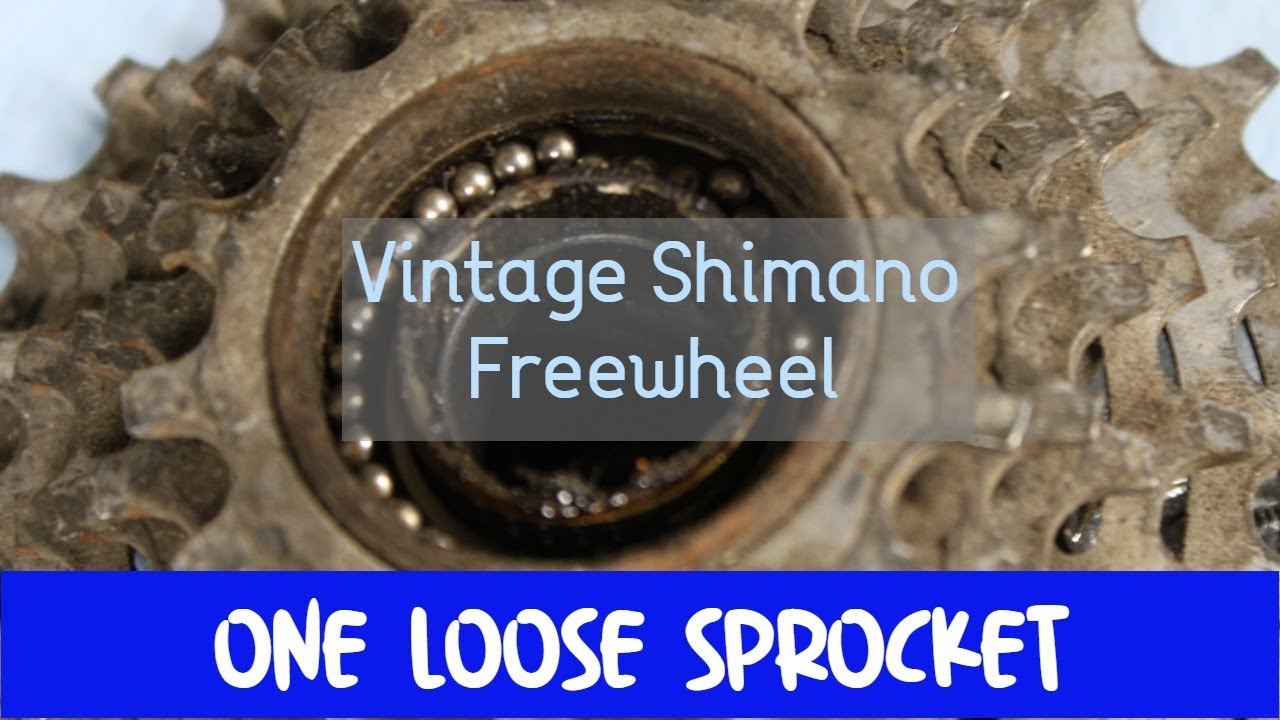 🚲 Vintage Shimano 6-speed Freewheel - YouTube