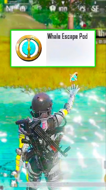 Whale Escape Pod 🐳 Bgmi Pubg Mobile New Update #bgmi #pubgmobile #pubgm #youtubeshorts #shorts ...