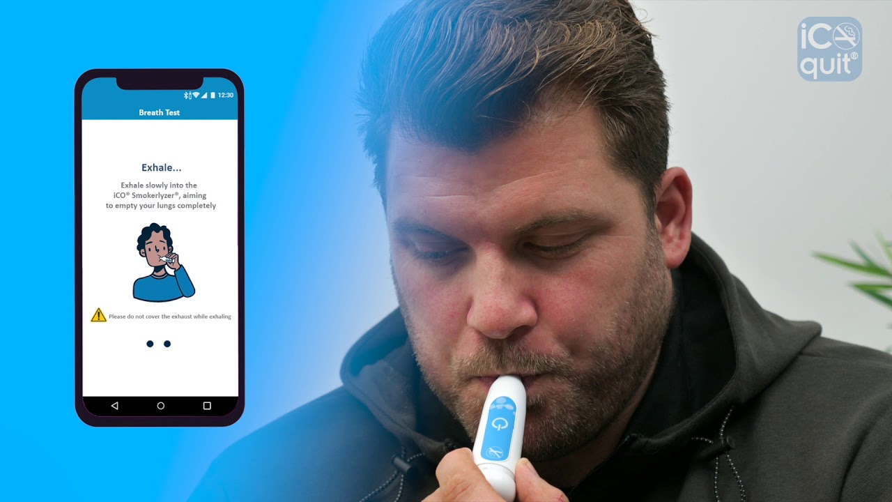 How to use the iCOquit® Smokerlyzer - YouTube