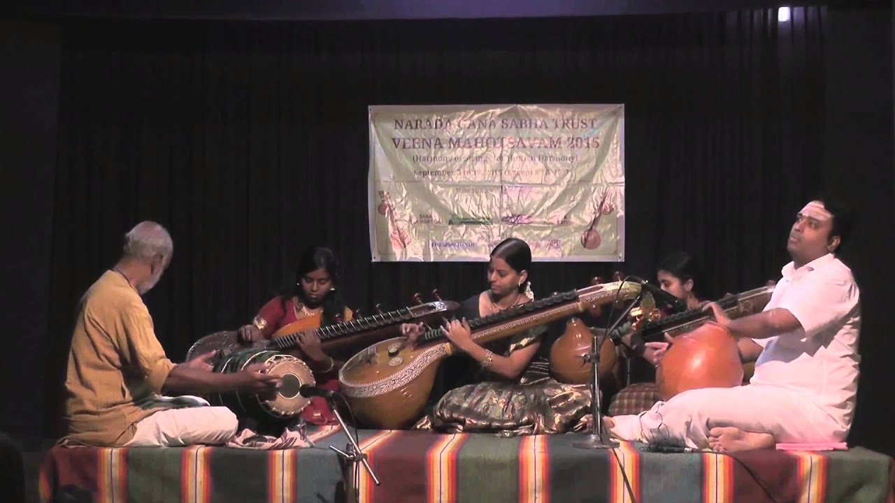 Veena Utsavam 2015 l Rama Raghuraman l Veena Concert - YouTube