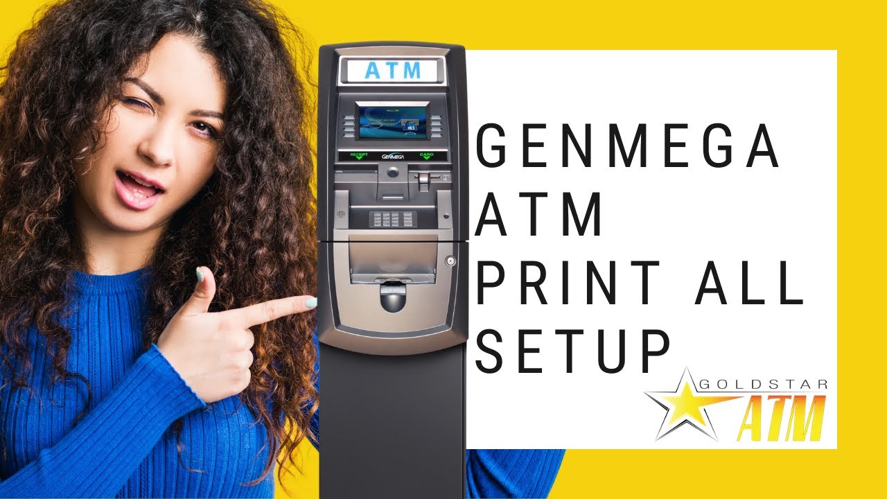 ATM Service Video: Print All Setup on Your GenMega G2500 - Troubleshoot ...