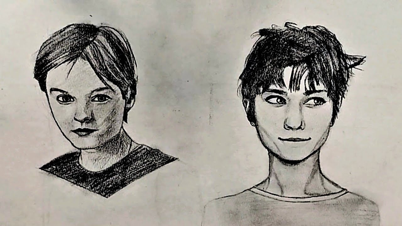 Mastering Portraits: Practice Drawing Session - YouTube
