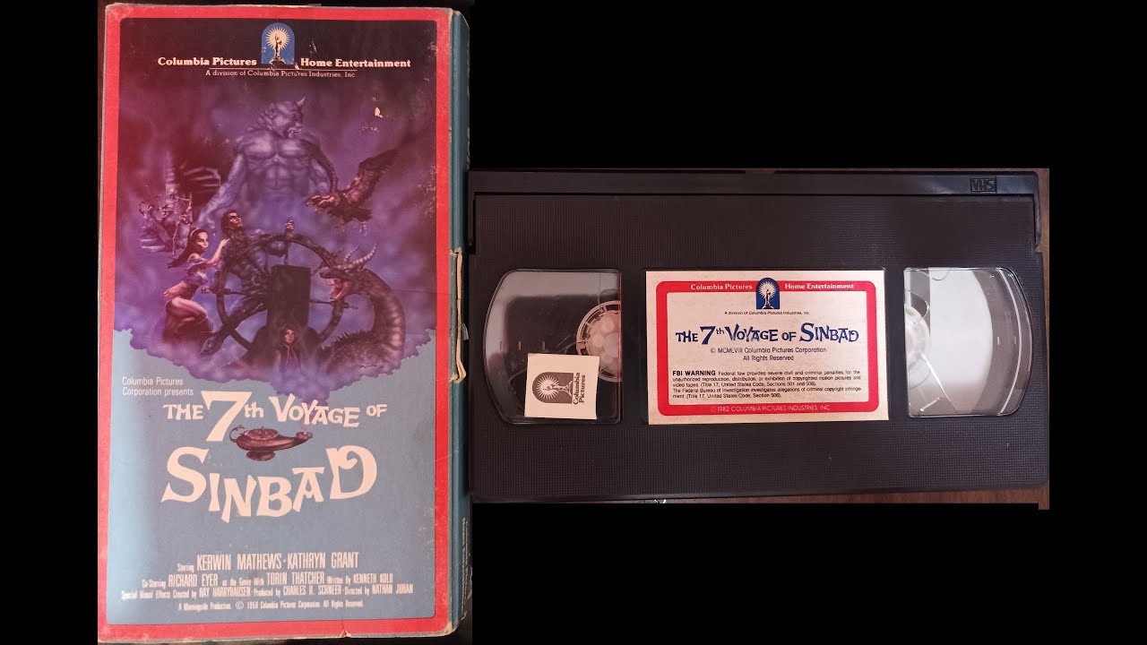 Closing to The 7th Voyage of Sinbad 1982 VHS - YouTube