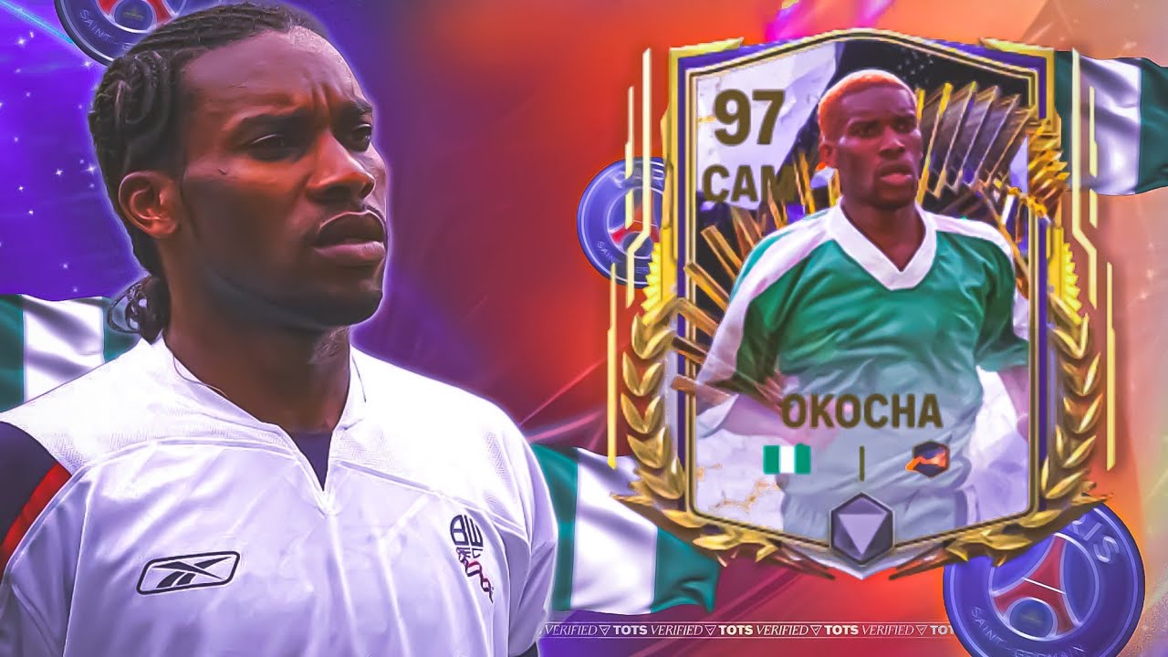 JAY JAY OKOCHA 🥶 REVIEW FC MOBILE || TOTS EVENT OKOCHA || FC MOBILE 24 ...