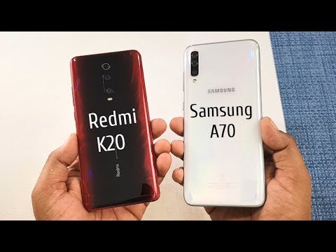 Redmi K20 vs Samsung A70 SpeedTest & Camera Comparison
