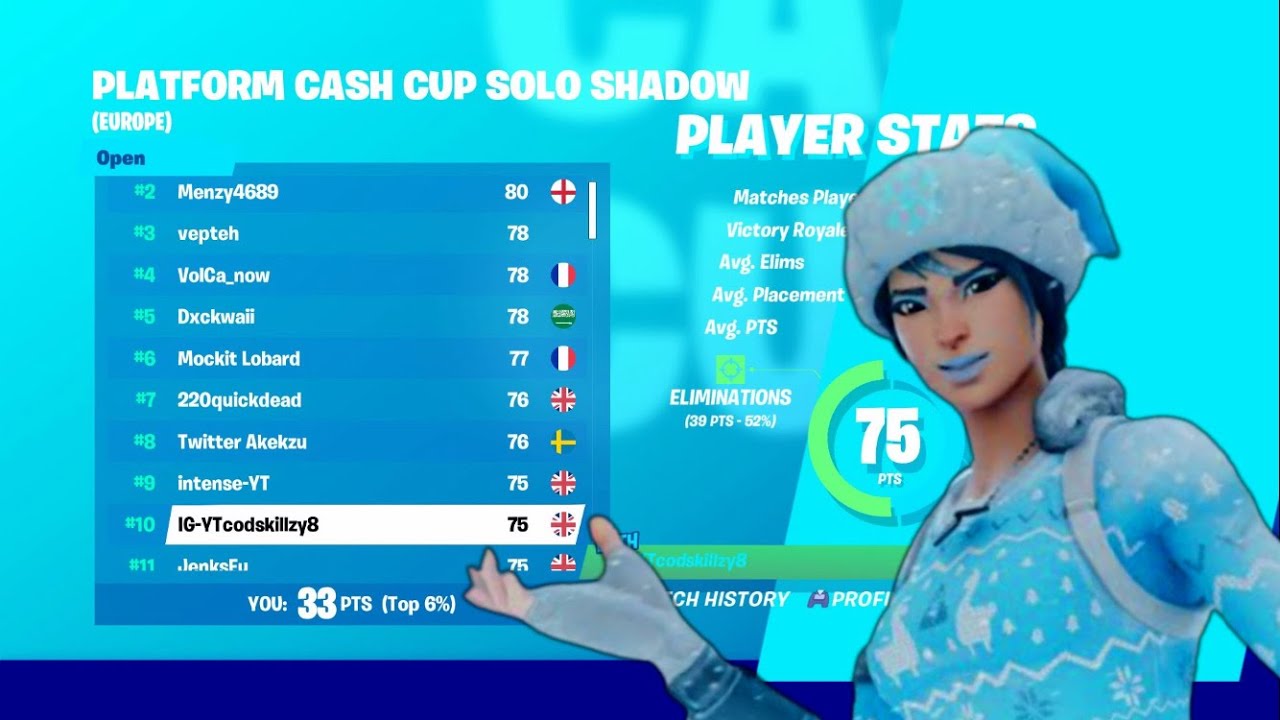How I won $400 (Console solo platform Cash cup) - YouTube