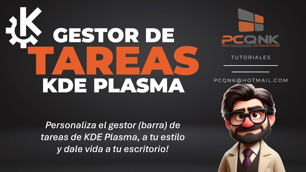 Personaliza el Gestor de Tareas en KDE Plasma | Guía paso a paso - YouTube